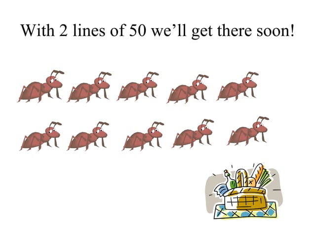 100 Hungry Ants | PPT