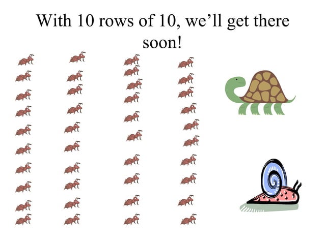 100 Hungry Ants | PPT