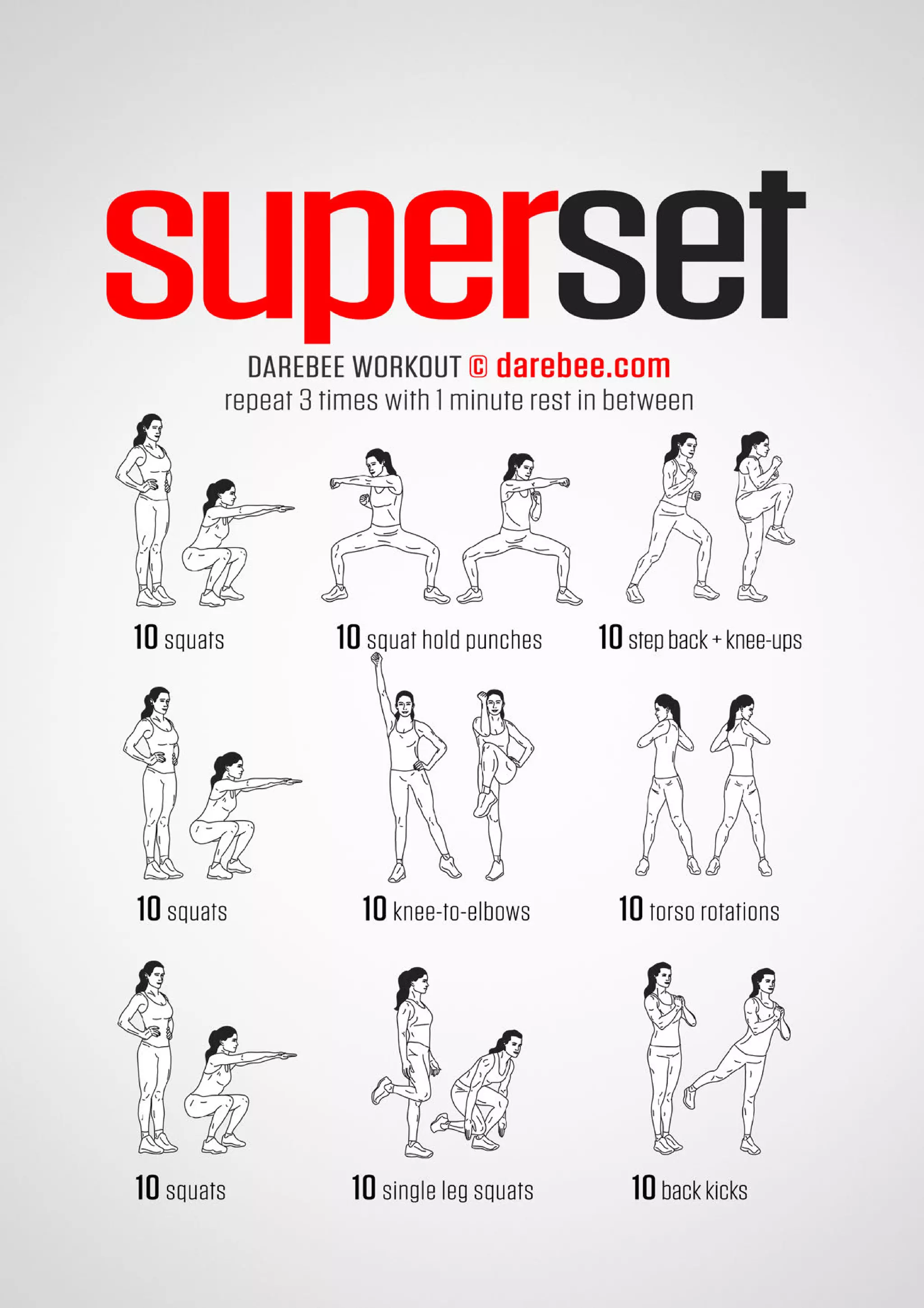 100 office workouts by Darebee | PDF