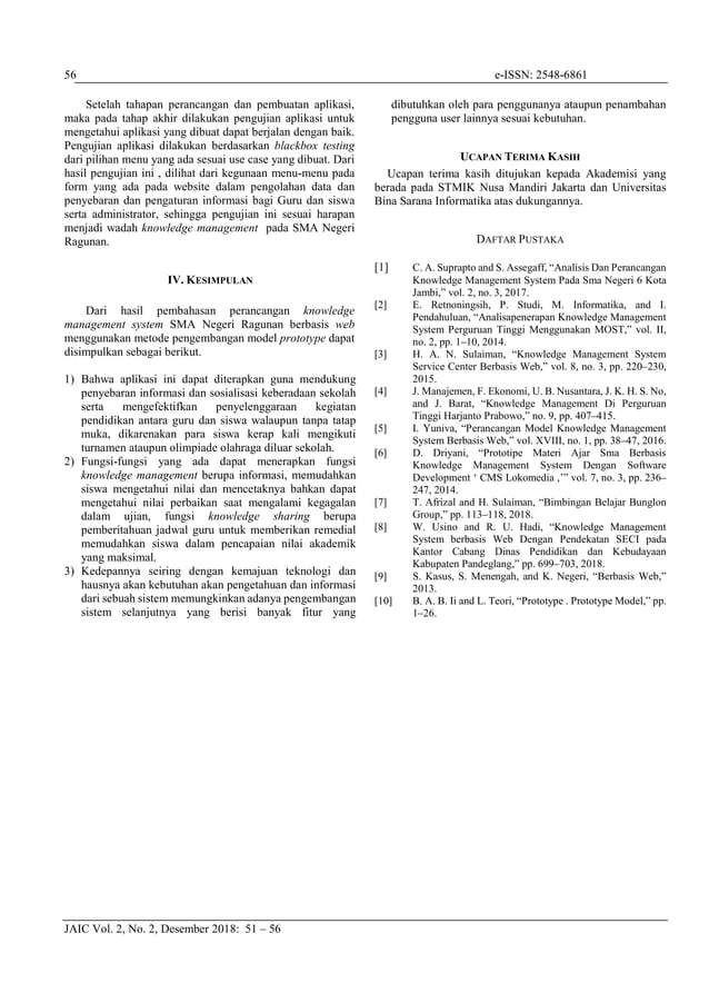 Jurnal JAIC 2018 | PDF