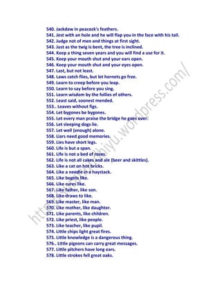 1000 english-proverbs | PDF