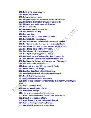 1000 english-proverbs | PDF