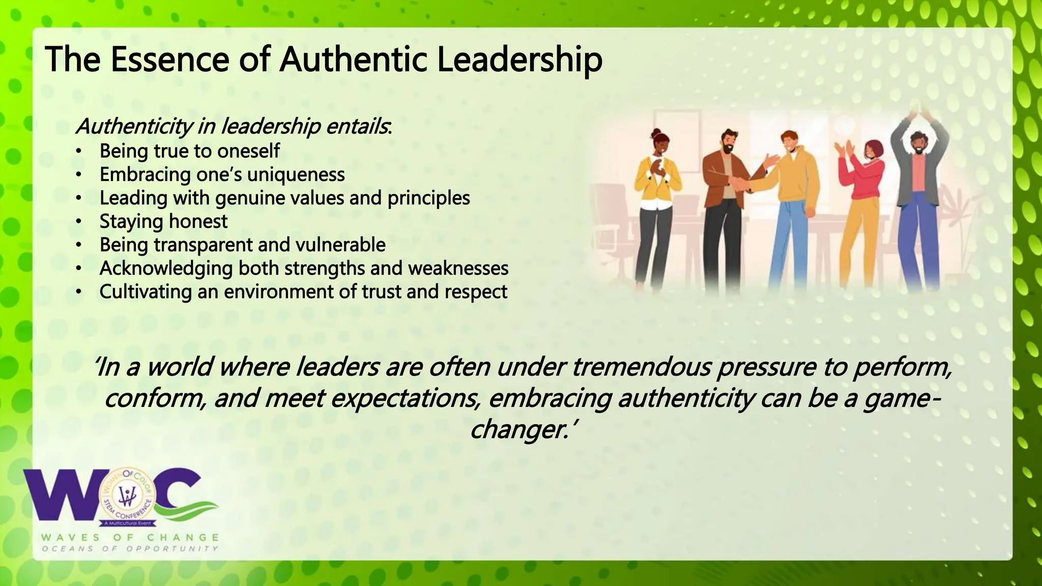 Authenticity: Embracing Your True Self as a Leader | PPTX