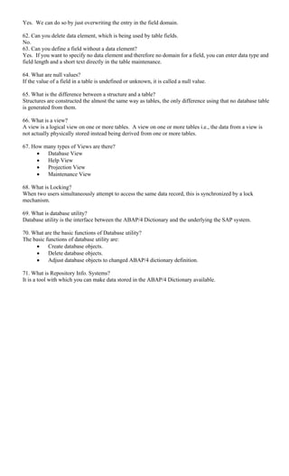 1000 sap-interview-qa | PDF