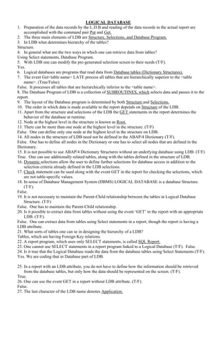 1000 sap-interview-qa | PDF