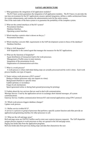 1000 sap-interview-qa | PDF