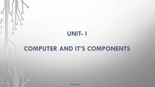 computer components | PPTX