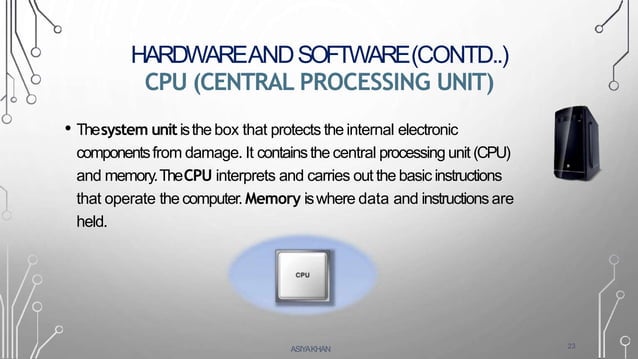 computer components | PPT