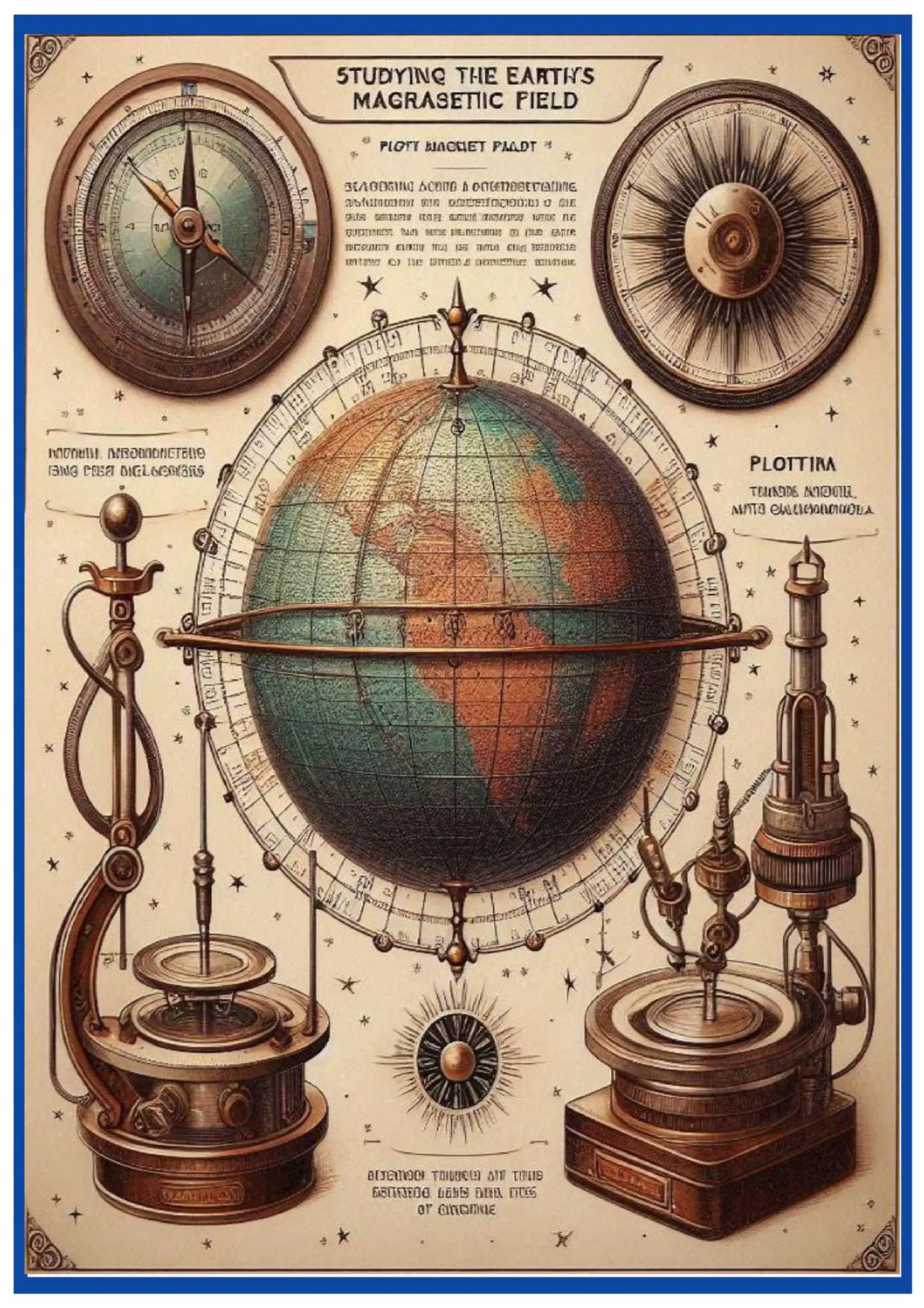To study Earth’s magnetic field using a compass, natal bar magnet wire ...