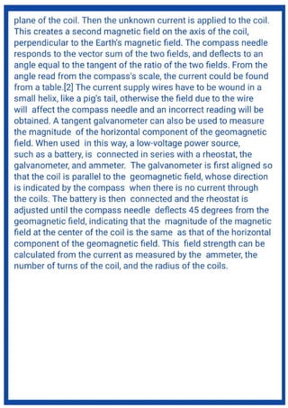 To study Earth’s magnetic field using a compass, natal bar magnet wire ...