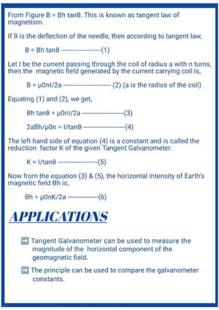 To study Earth’s magnetic field using a compass, natal bar magnet wire ...