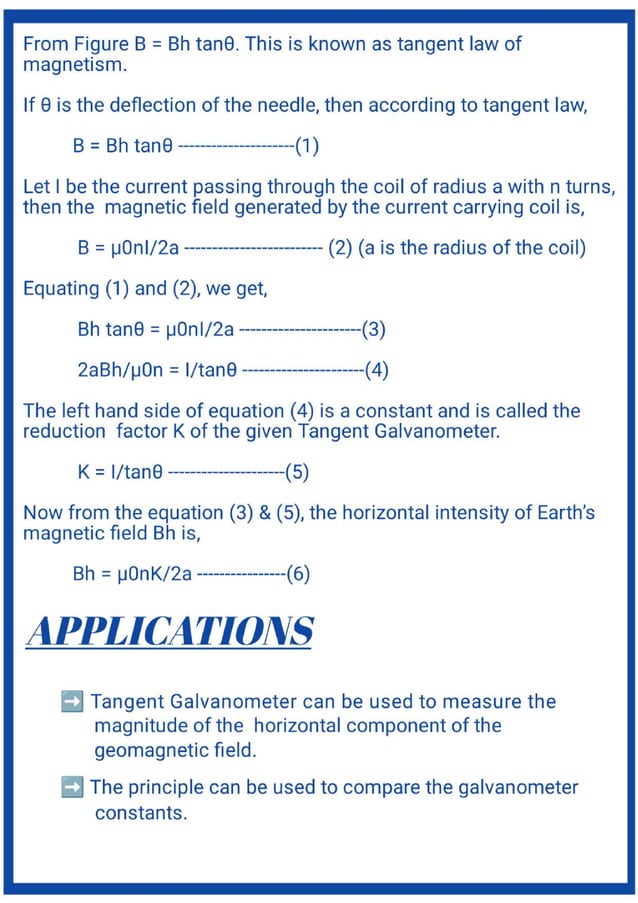 To study Earth’s magnetic field using a compass, natal bar magnet wire plotting magnetic field ...