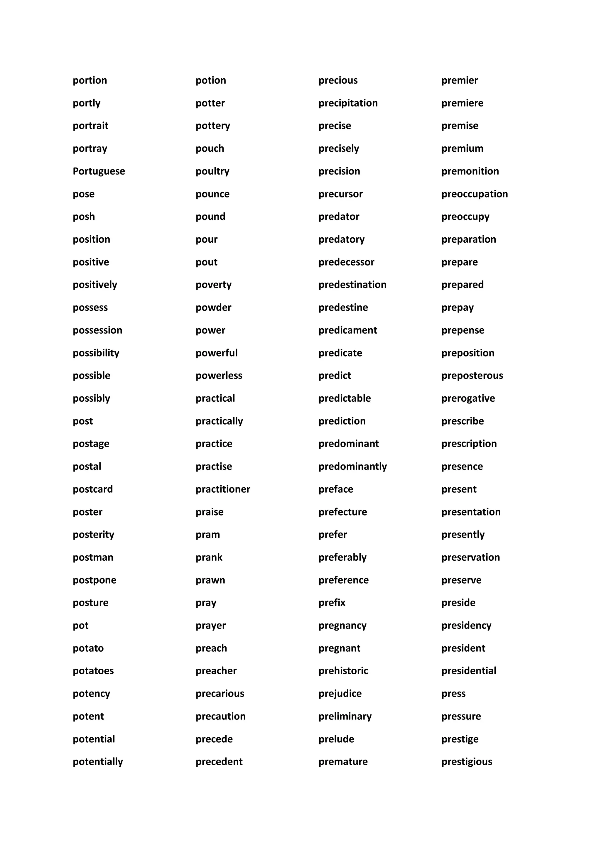 10000 plus English Vocabulary | PDF