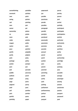 10000 plus English Vocabulary | PDF