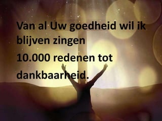 10.000 redenen | PPTX