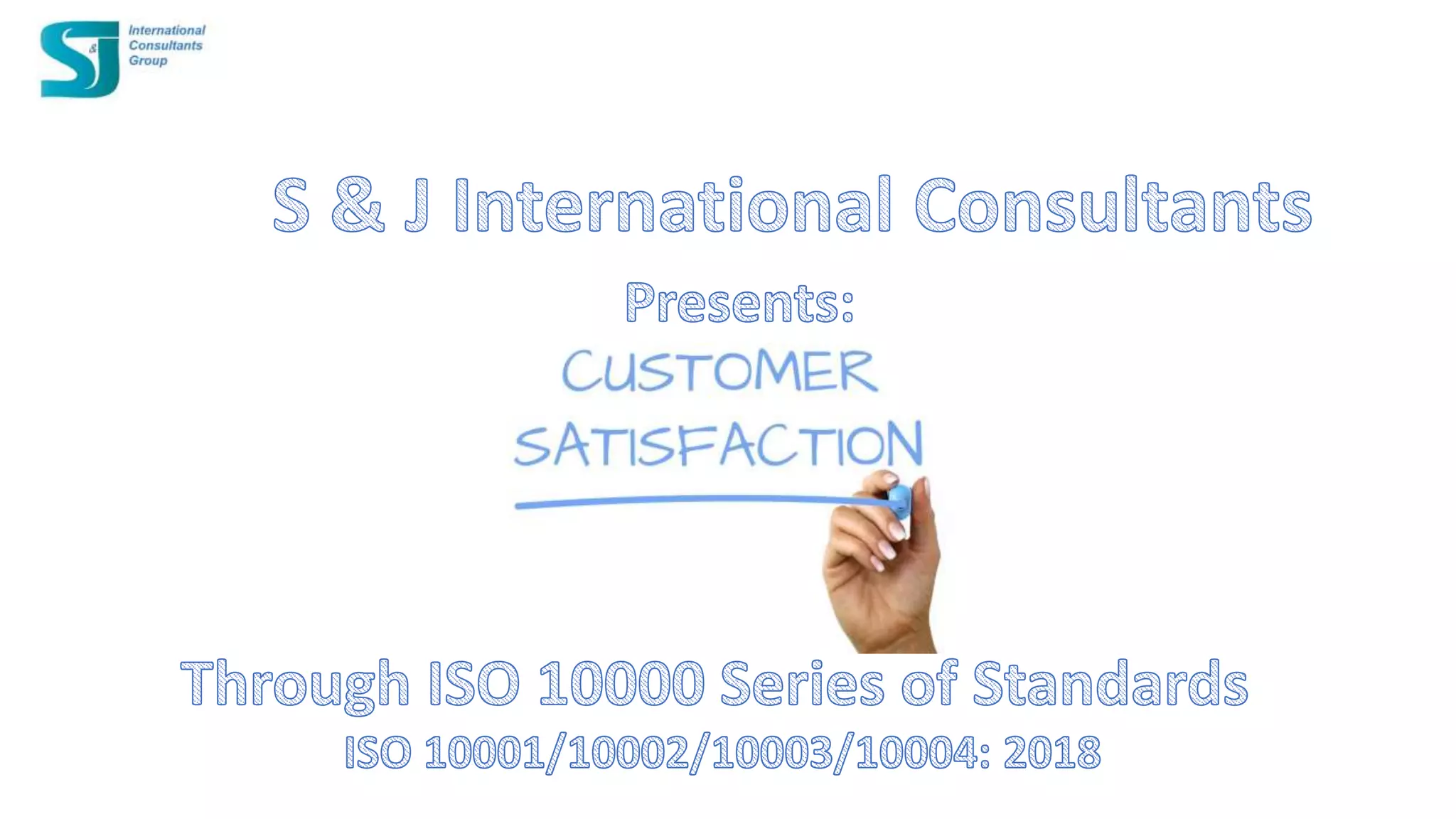 ISO 10000 Series interrelations As per ISO 10001 | PPT