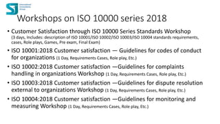 ISO 10000 Series interrelations As per ISO 10001 | PPTX