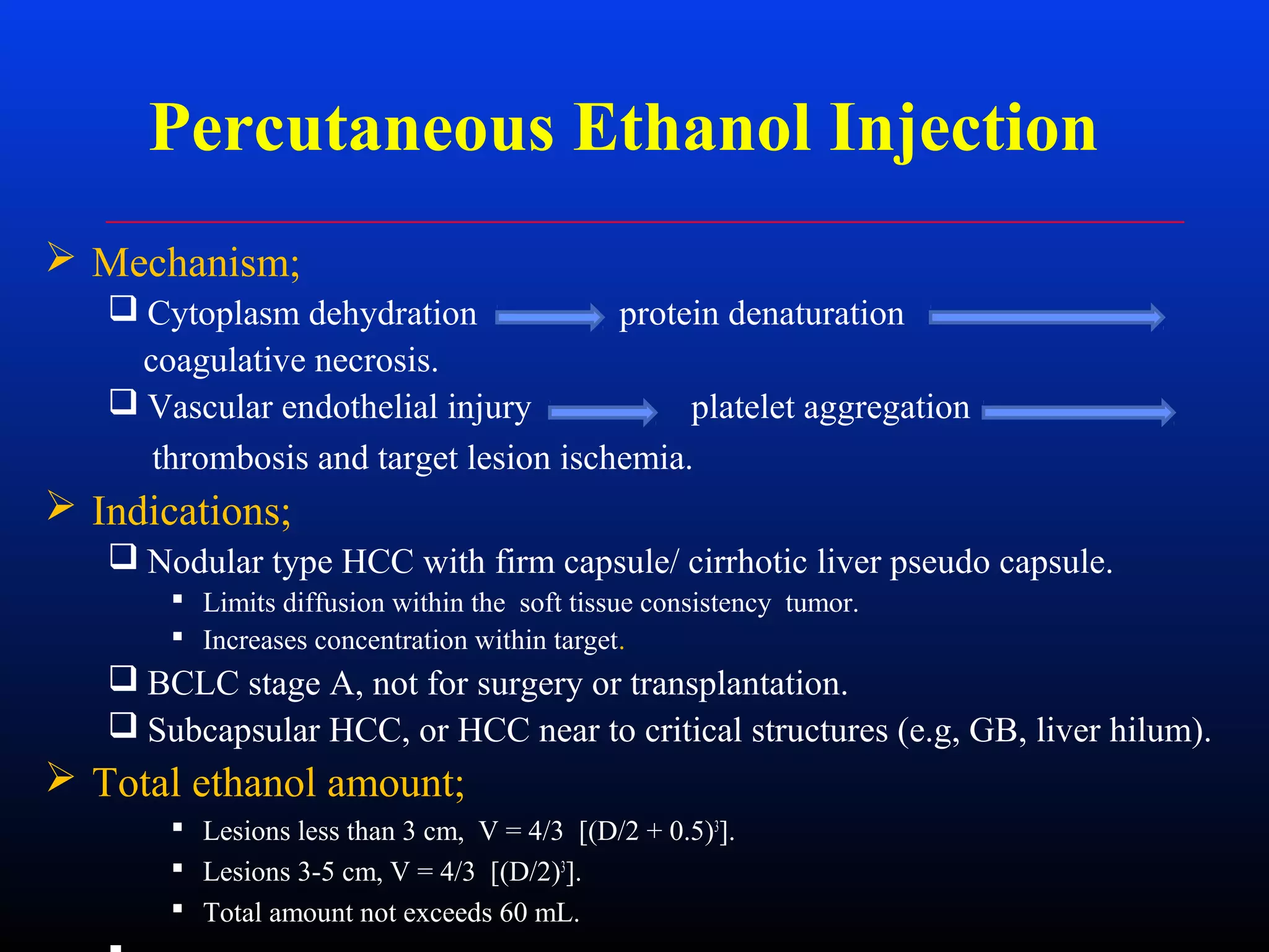 Ablation of HCC | PPT