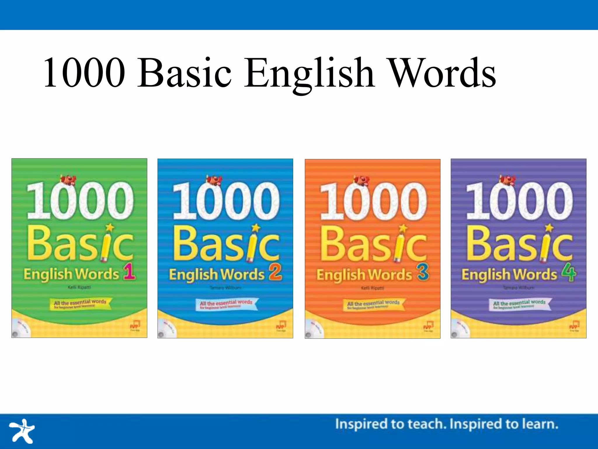1000 Basic English Words | PPTX