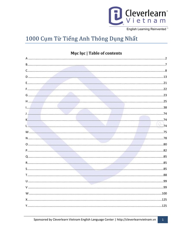 1000 cum tu tieng anh thong dung nhat trong giao tiep | PDF
