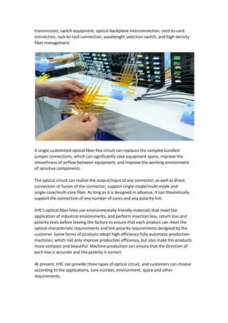 1000+ fiber connections = one optical circuit | PDF | Technology ...