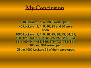 1000 Lockers Project | PPT