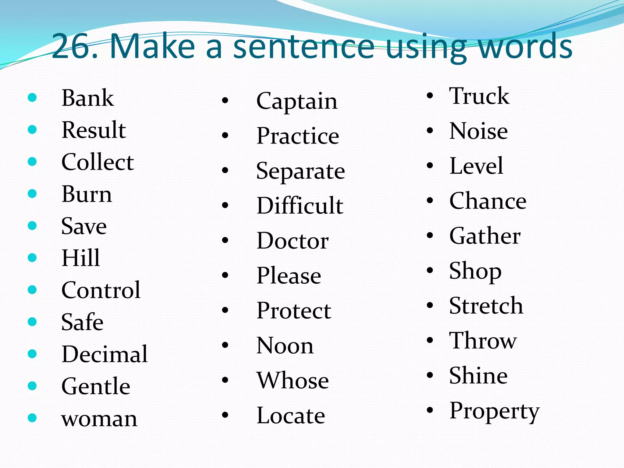 1000 most commonly used words | PPTX