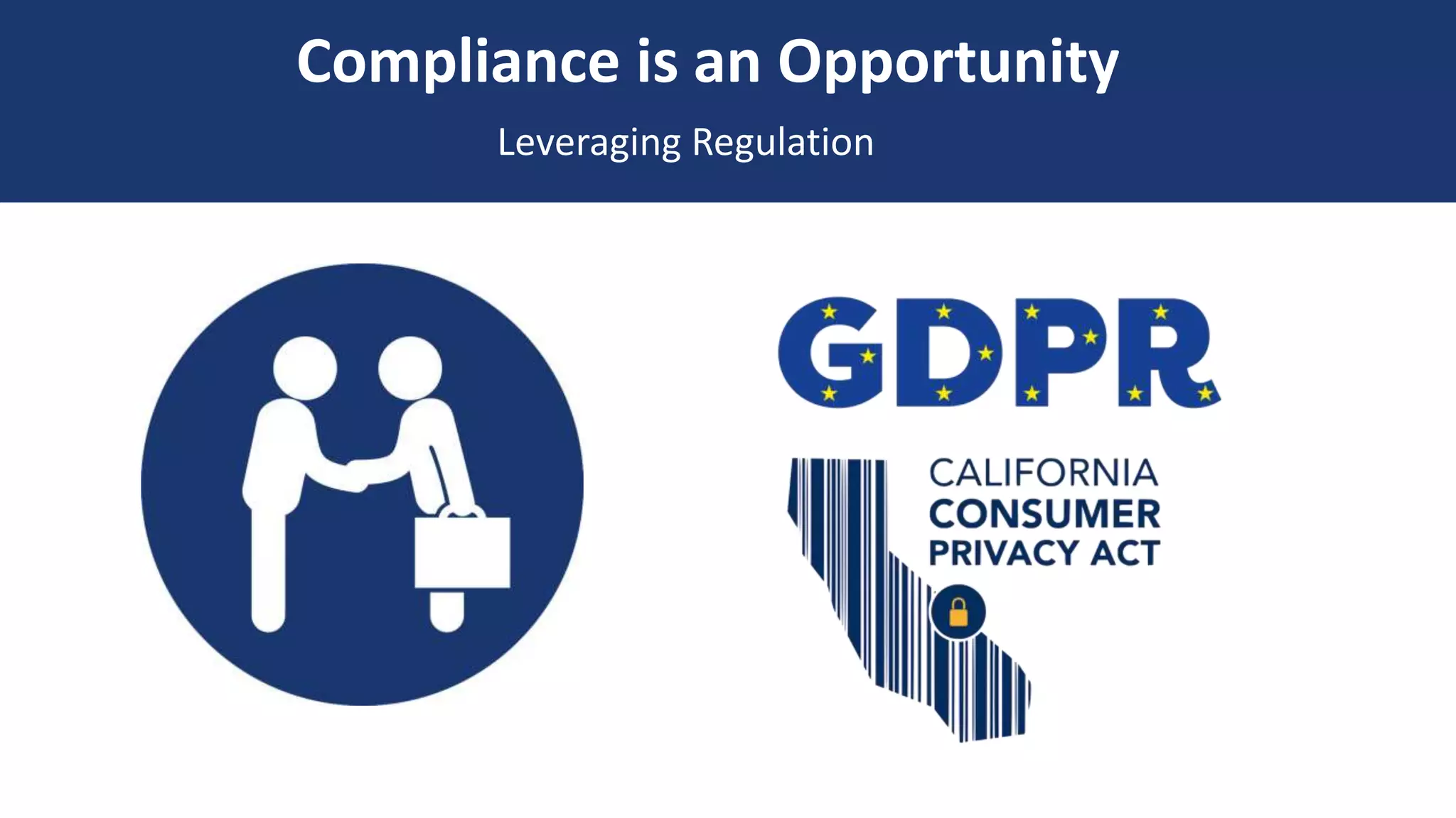 Compliance is an Opportunity: Leveraging Regulation | PPTX