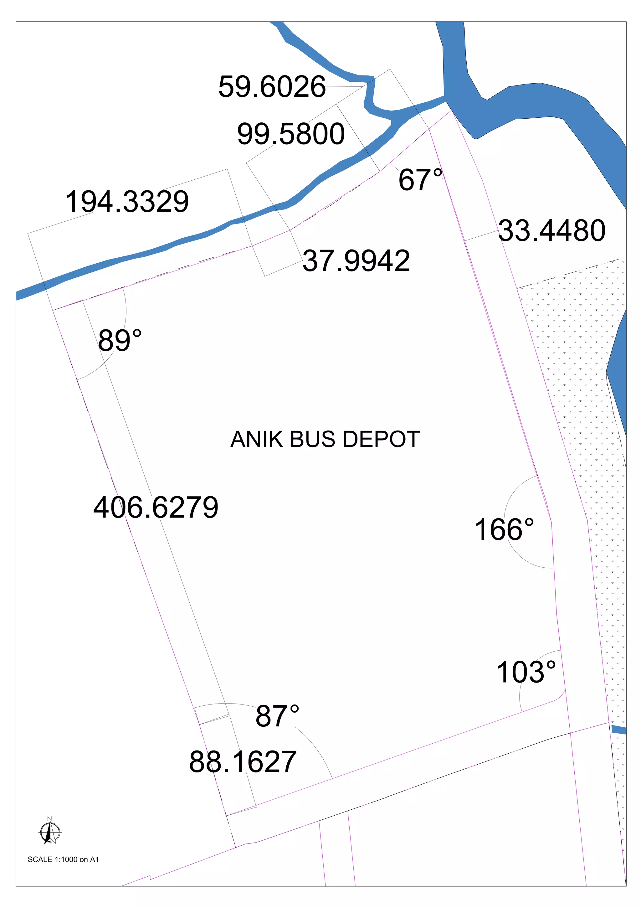 1000 scale on a1 anik bus depot | PDF