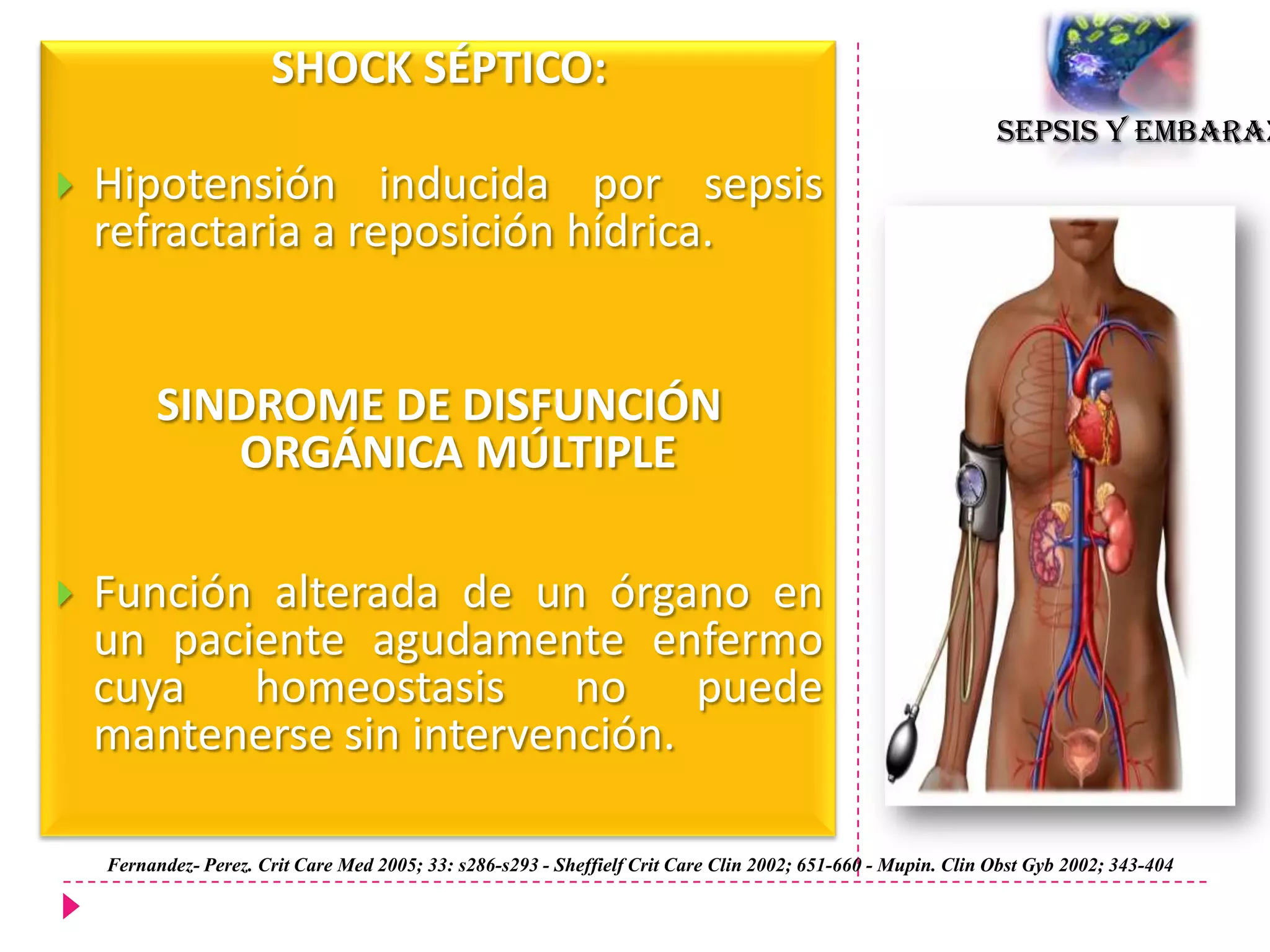 Sepsis en el embarazo. manejo y tratamiento - CICAT-SALUD | PPTX