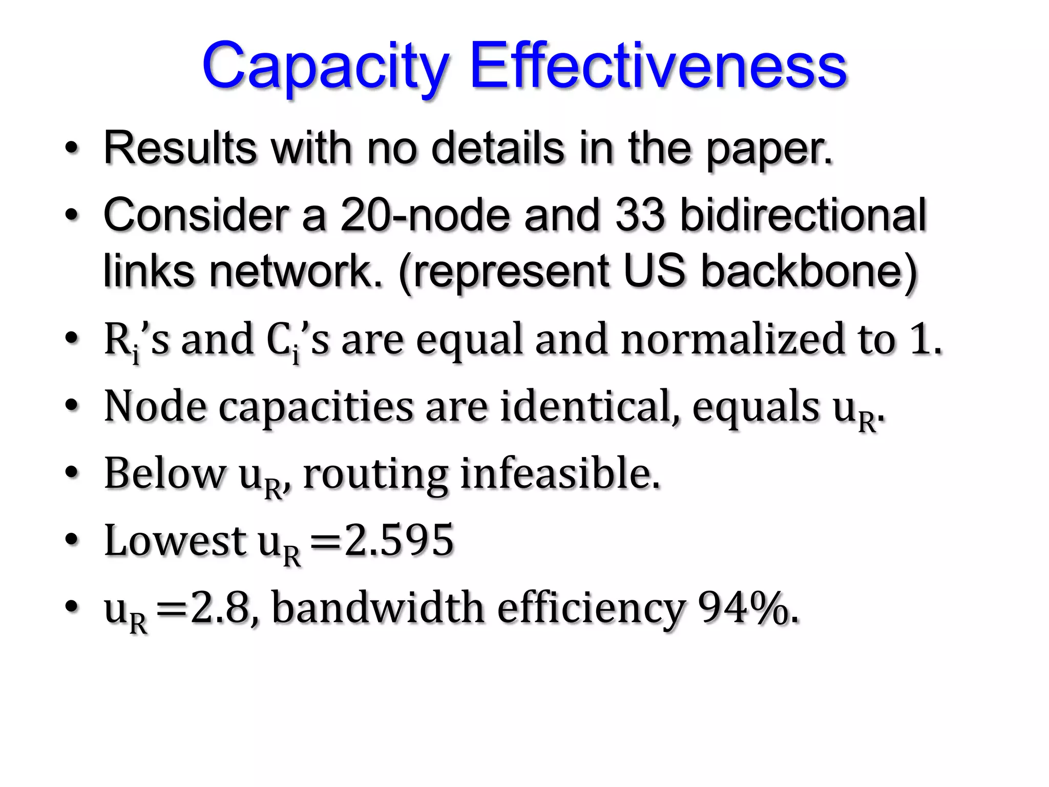 Valiant Load Balancing And Traffic Oblivious Routing Ppt