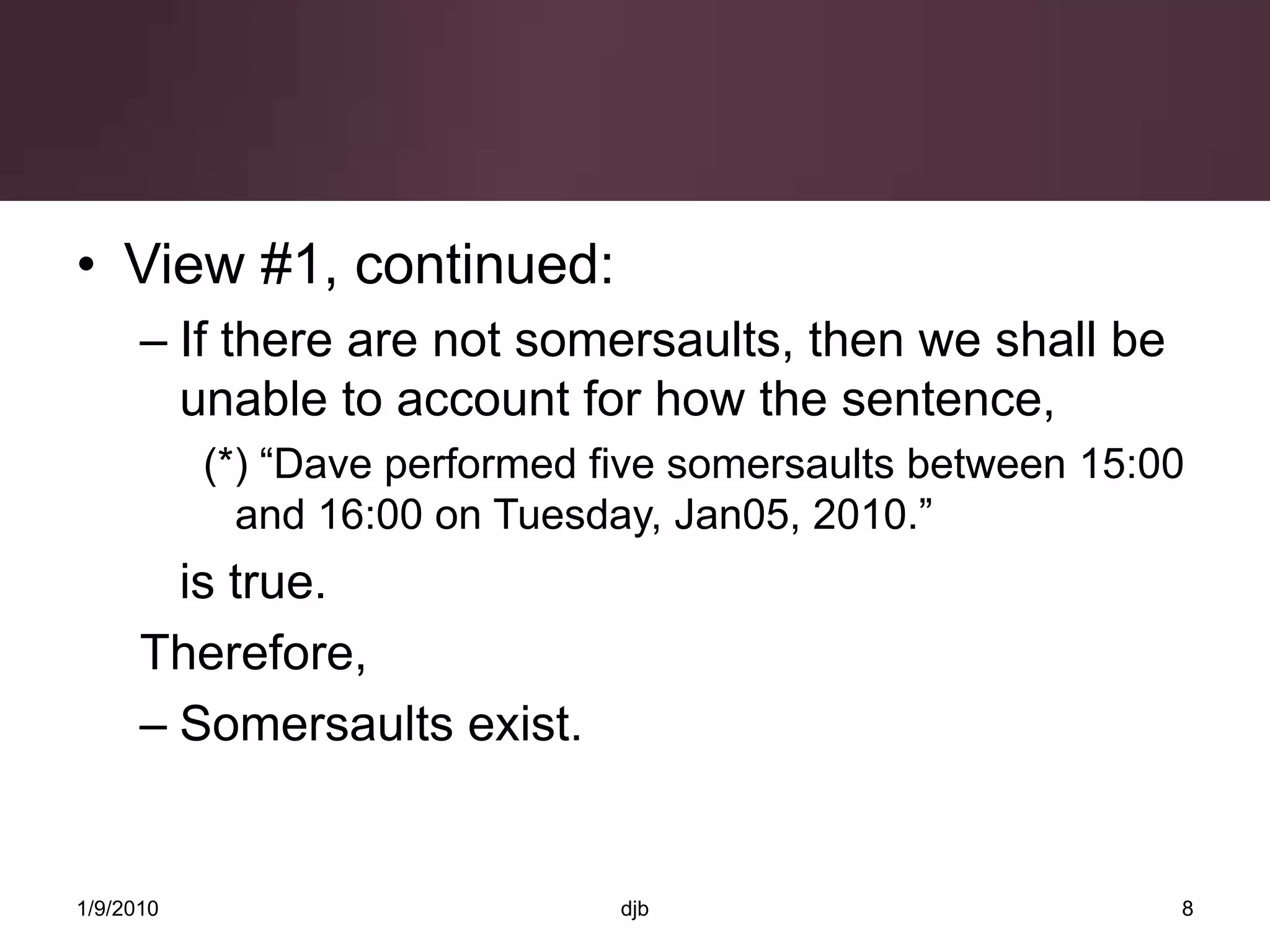 Metaphysics Lecture 03 | PPTX