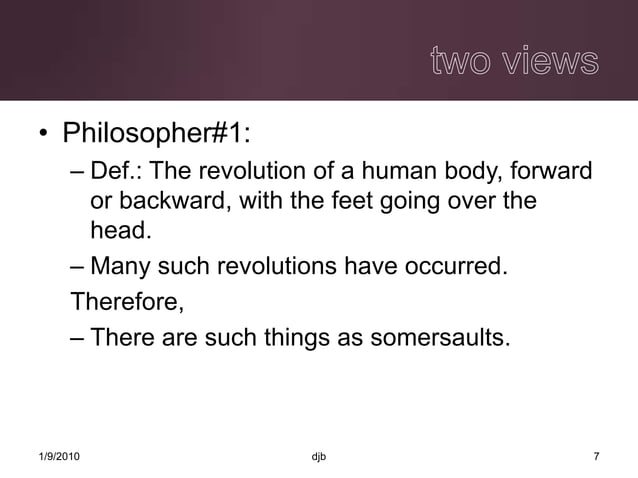 Metaphysics Lecture 03 | PPTX