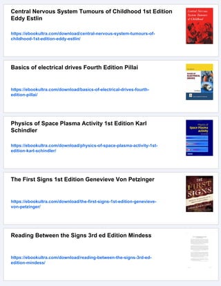 Electrical Signs of Nervous Activity Joseph Erlanger | PDF