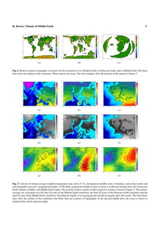 Tolkien - Climate Middle Earth | PDF