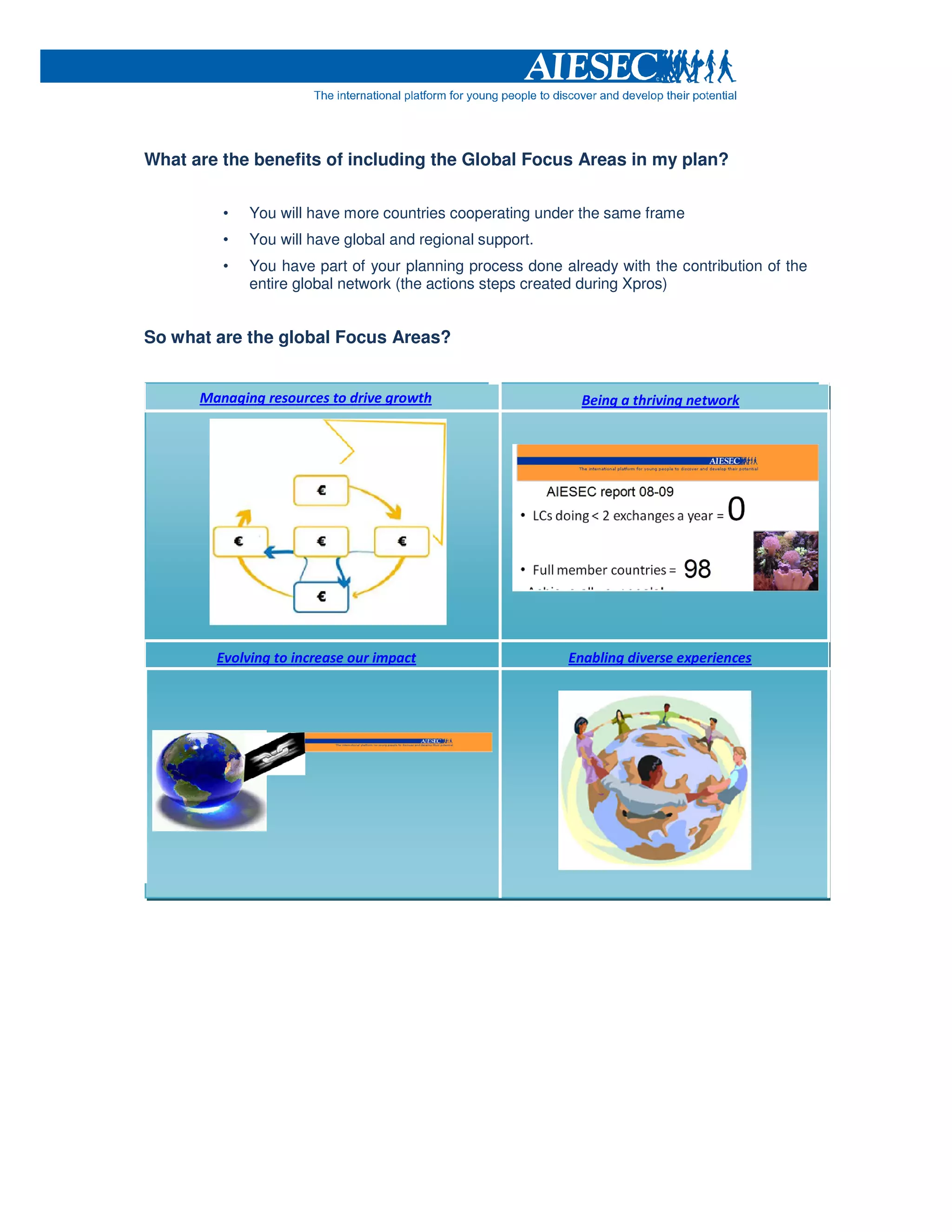 document global focus area | PDF
