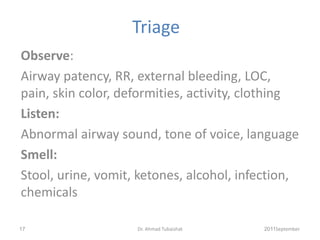 1001450_Triage in emergency and critical 2.ppt