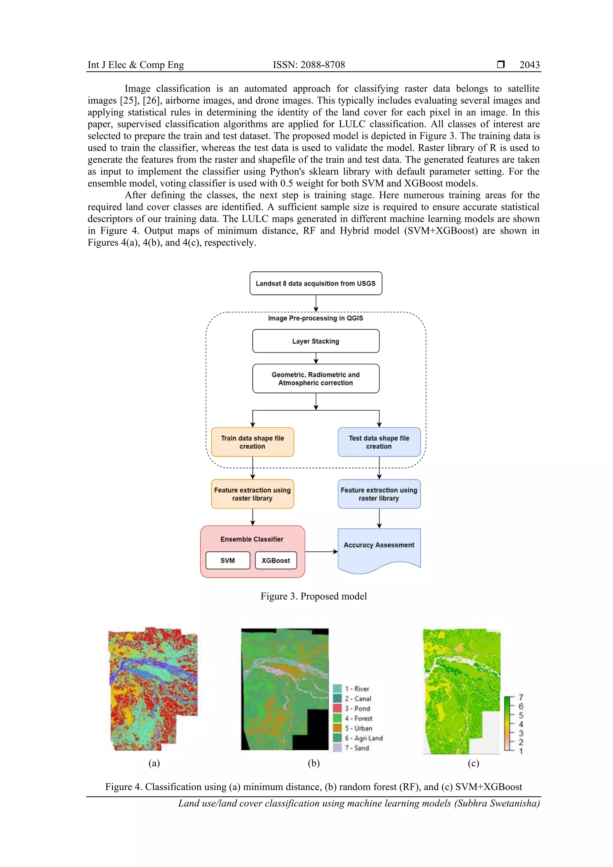 Land use/land cover classification using machine learning models | PDF | Geography | Science