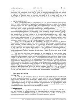 Land use/land cover classification using machine learning models | PDF ...