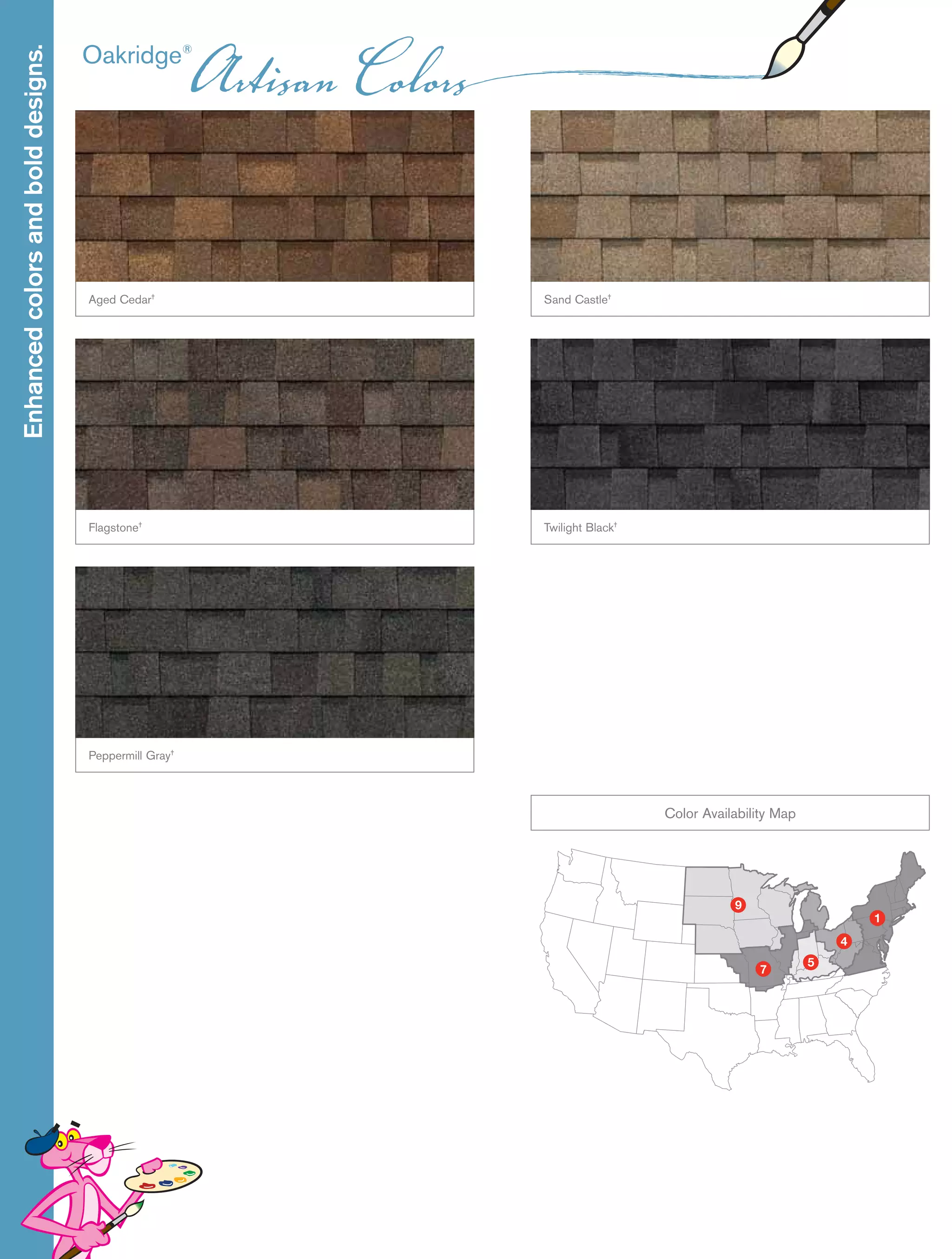 Artisan Colors Oakridge Shingles | PDF