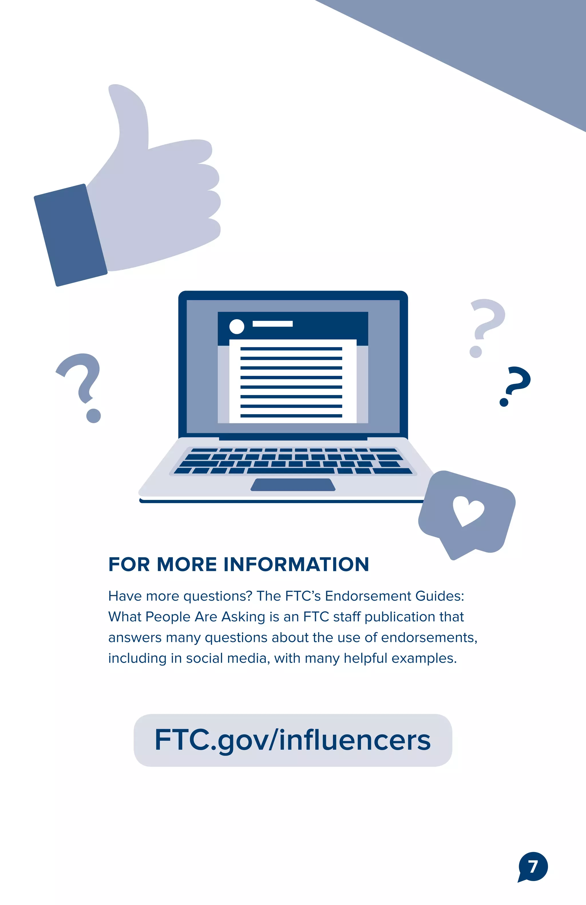 FTC's Influencer Guide | PDF