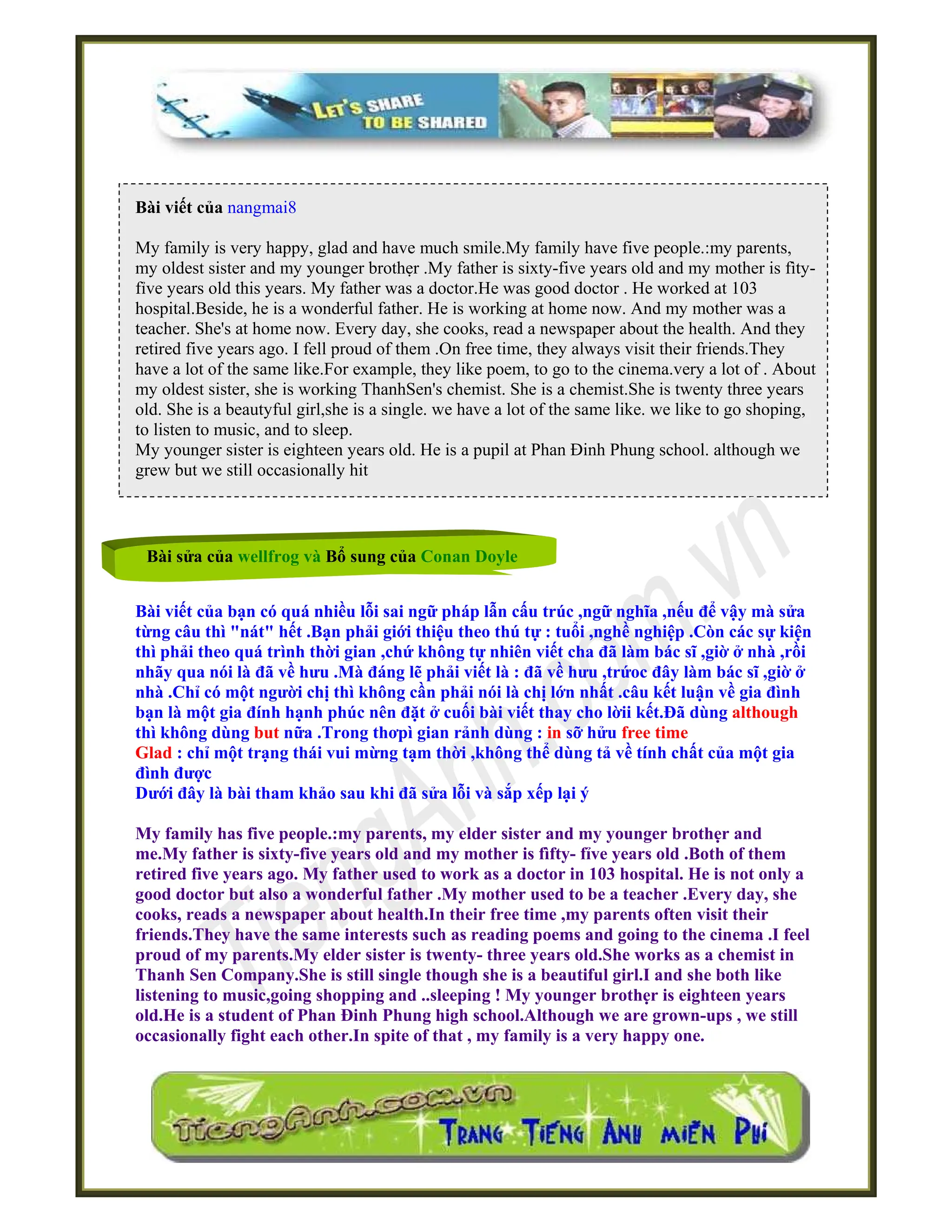 giao trinh tieng viet cho nguoi nuoc ngoai 2 | PDF | Parenting Children Aged 4-11 | Parenting