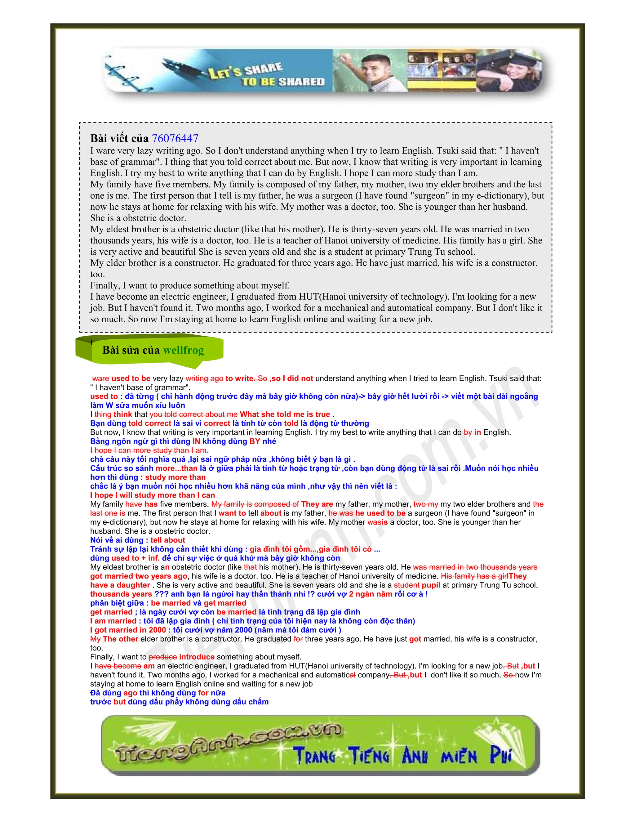 giao trinh tieng viet cho nguoi nuoc ngoai 2 | PDF | Parenting Children Aged 4-11 | Parenting