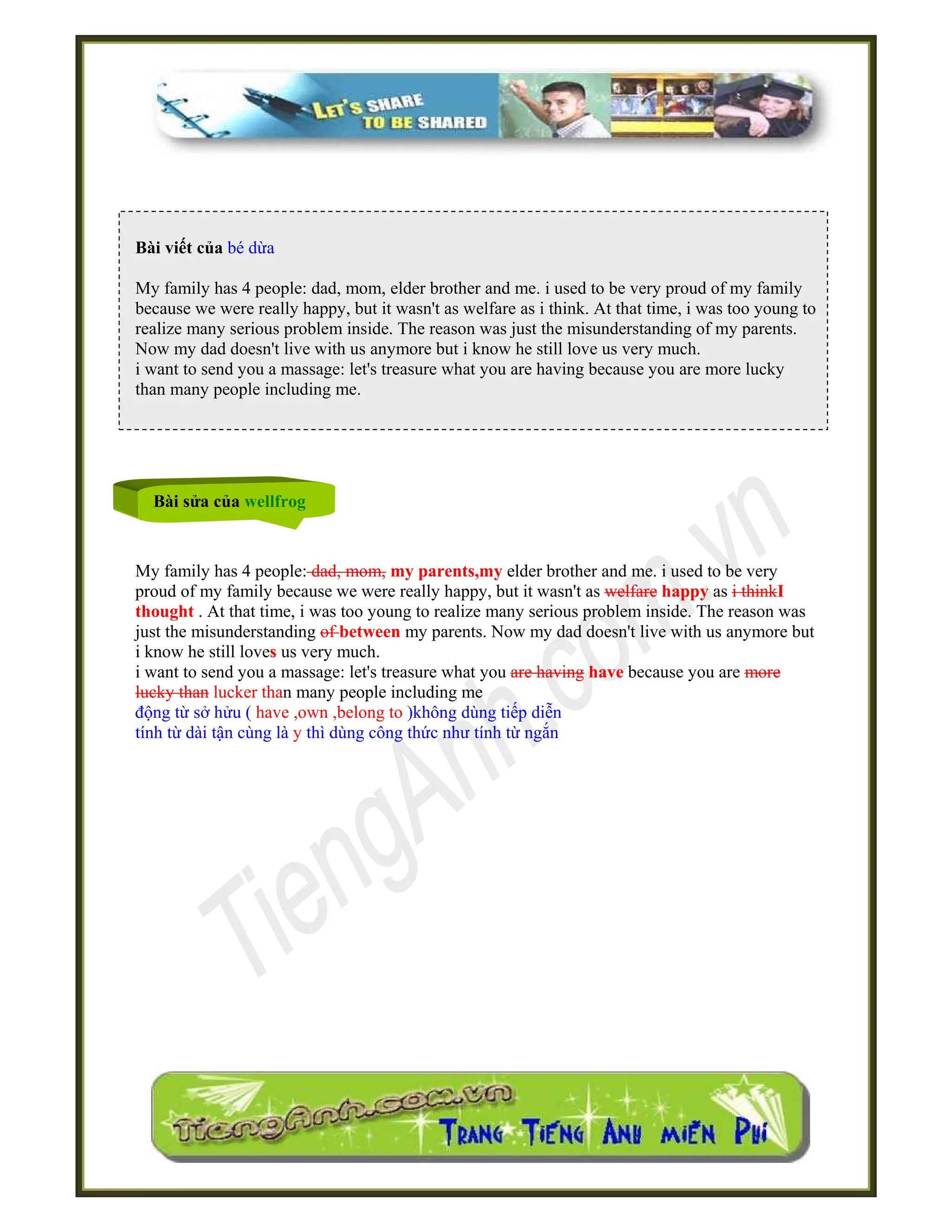 giao trinh tieng viet cho nguoi nuoc ngoai 2 | PDF | Parenting Children Aged 4-11 | Parenting