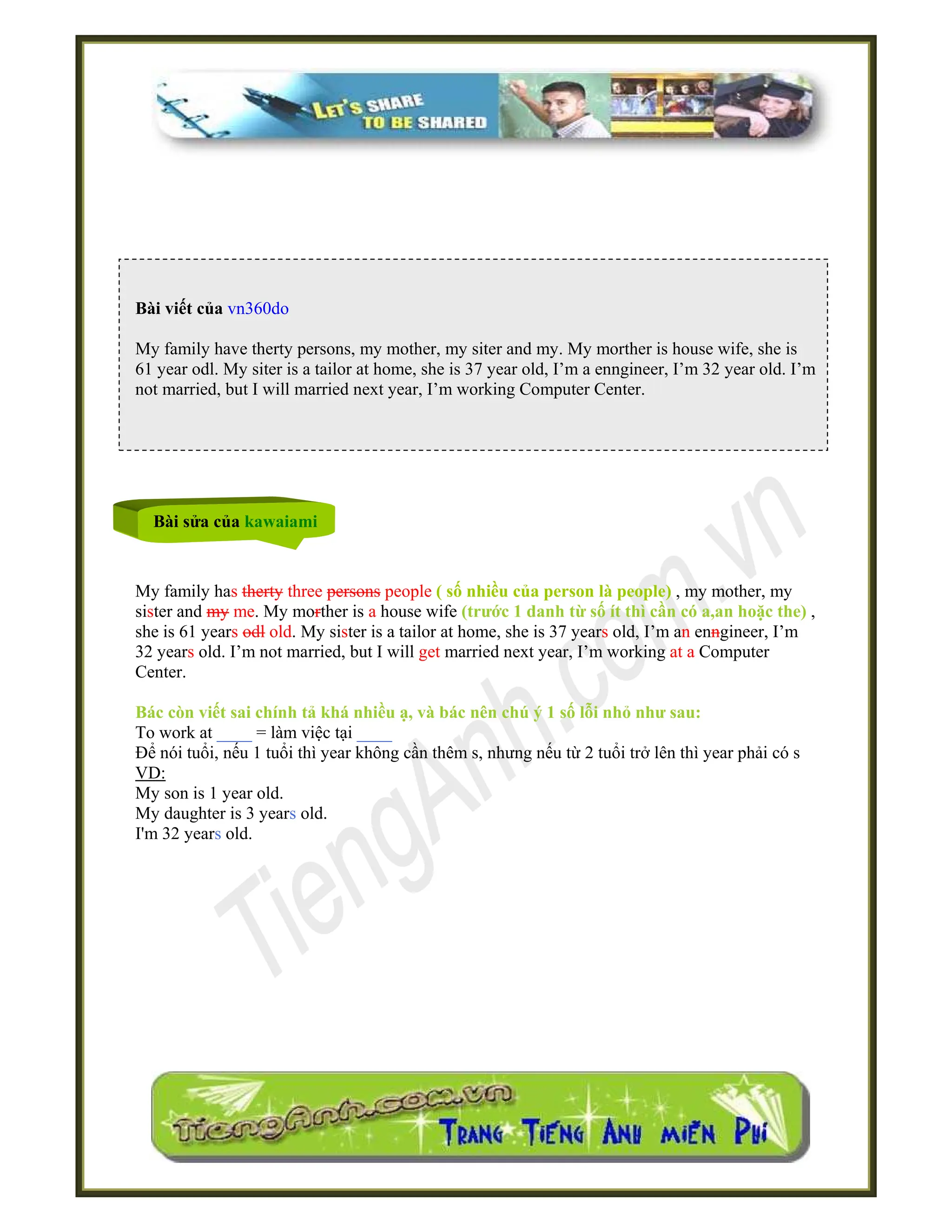 giao trinh tieng viet cho nguoi nuoc ngoai 2 | PDF | Parenting Children Aged 4-11 | Parenting