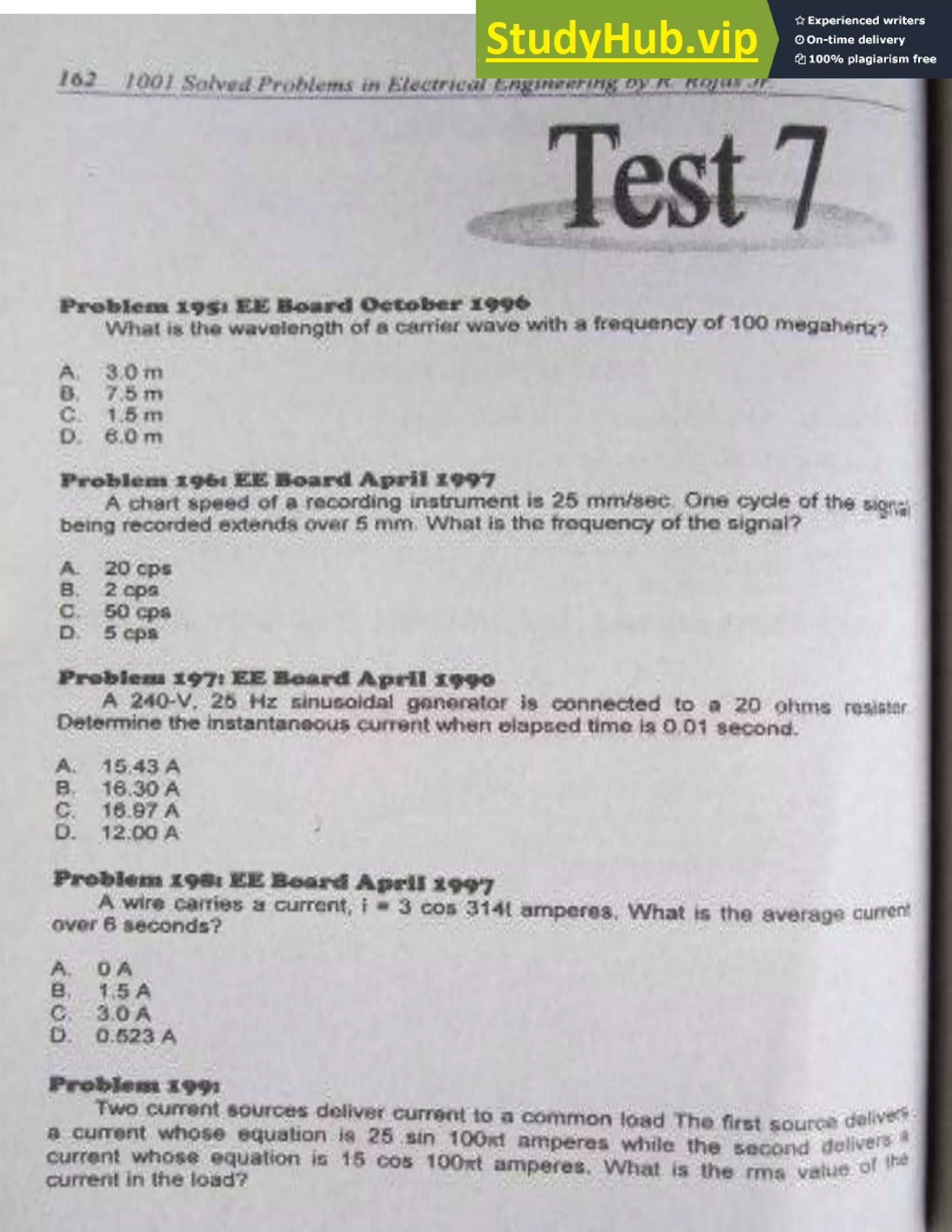 1001 electrical Engineering Solved Problems.pdf