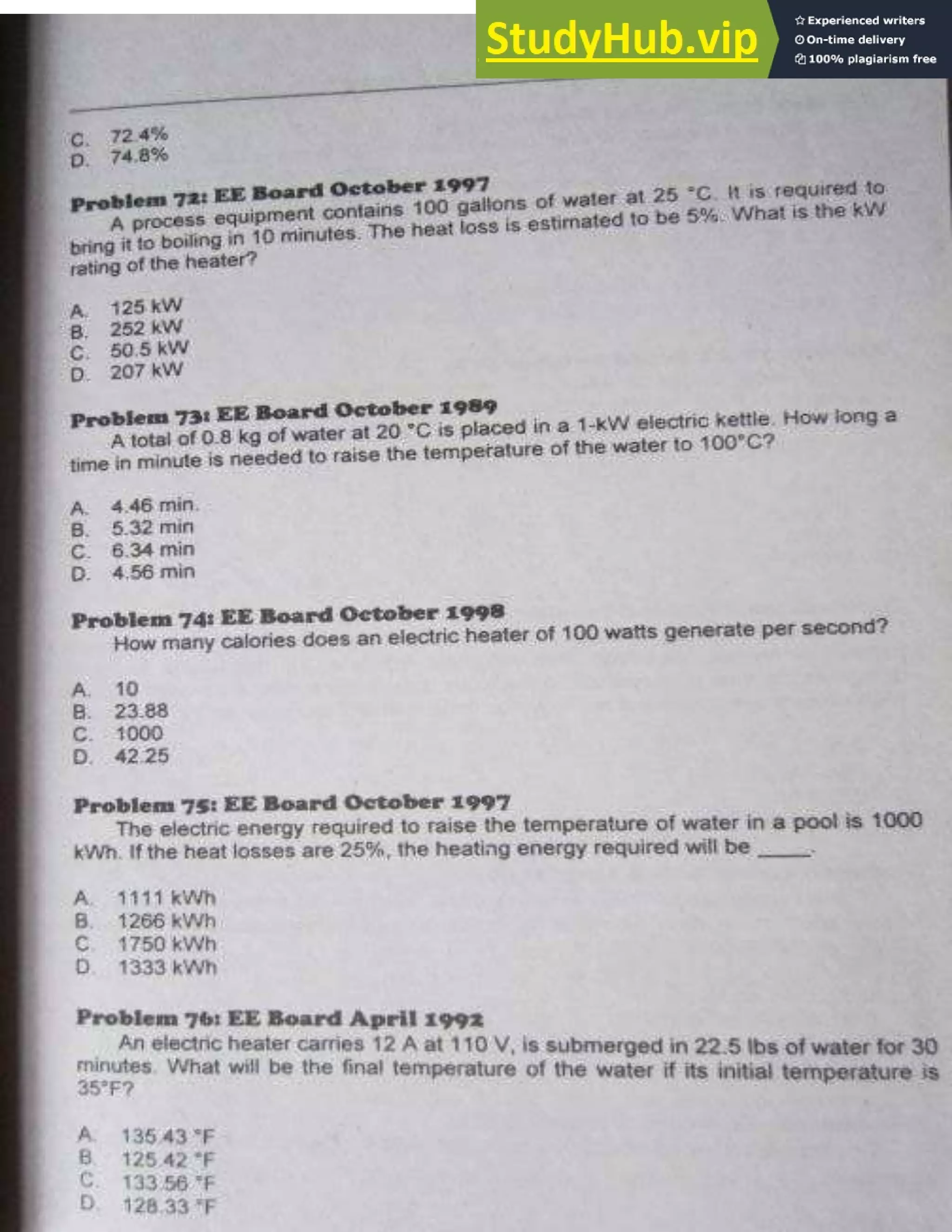 1001 Electrical Engineering Solved Problems pdf