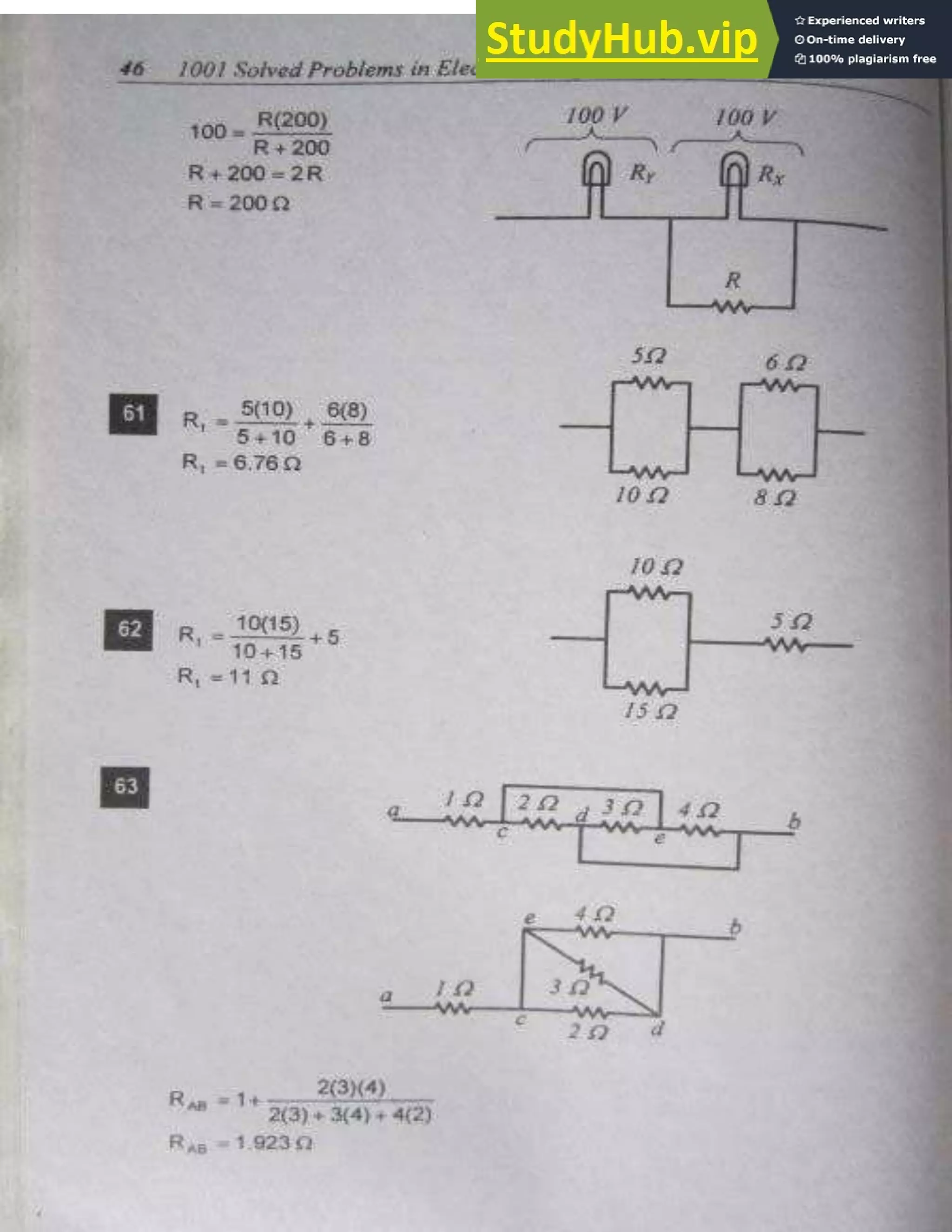 1001 electrical Engineering Solved Problems.pdf