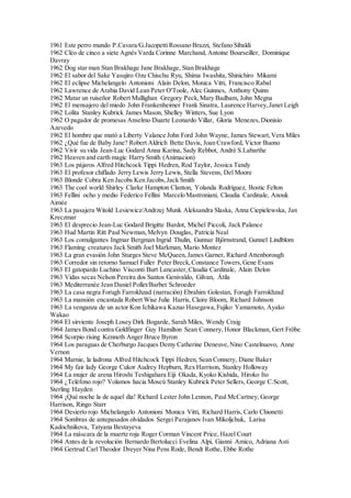 1001 movies you must see before you die | DOC