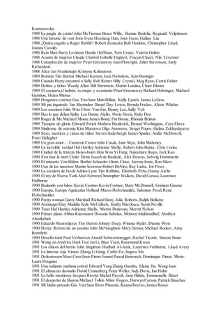 1001 movies you must see before you die | DOC